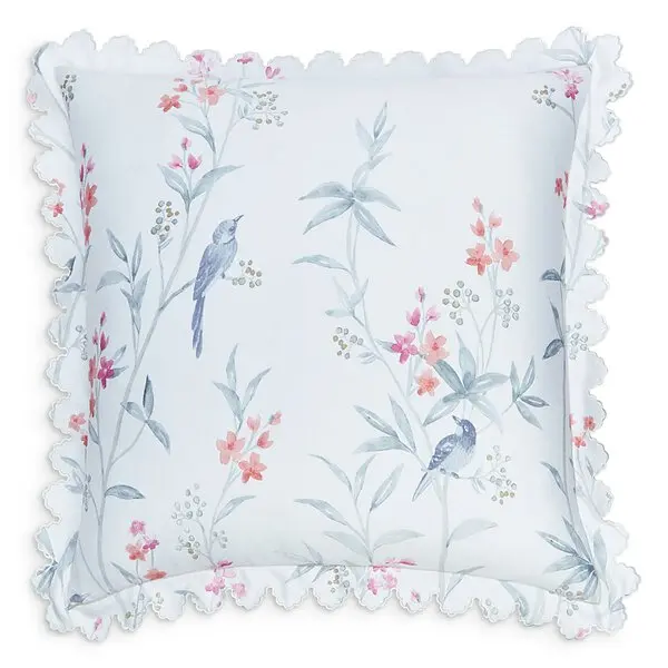 SKY Aviary Garden Euro Sham, Pair Exclusive - Celadon