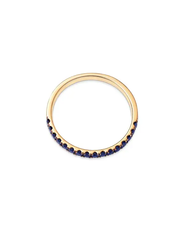 Bloomingdale'S 14k Yellow Gold Sapphire Stack Ring - Blue/gold