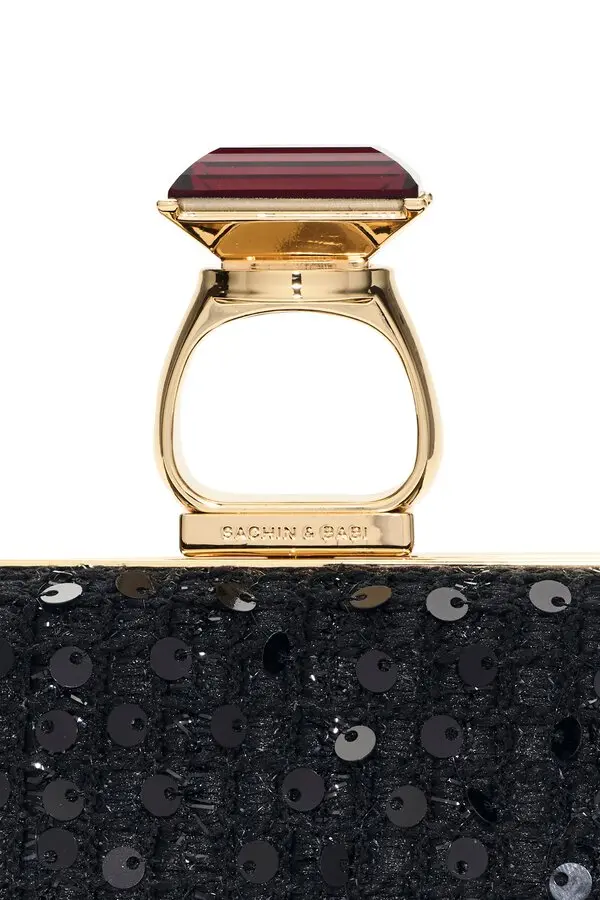 Sachin & Babi Sequin Clutch