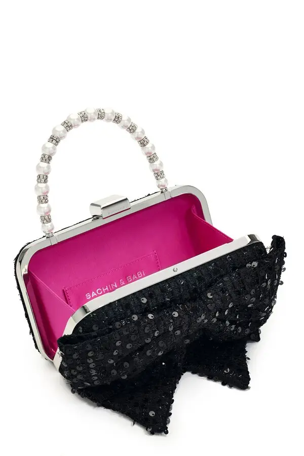 Sachin & Babi Bubbly Evening Bag - Black