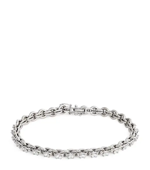 SPINELLI KILCOLLIN Gold Lumia Diamond Bracelet - White