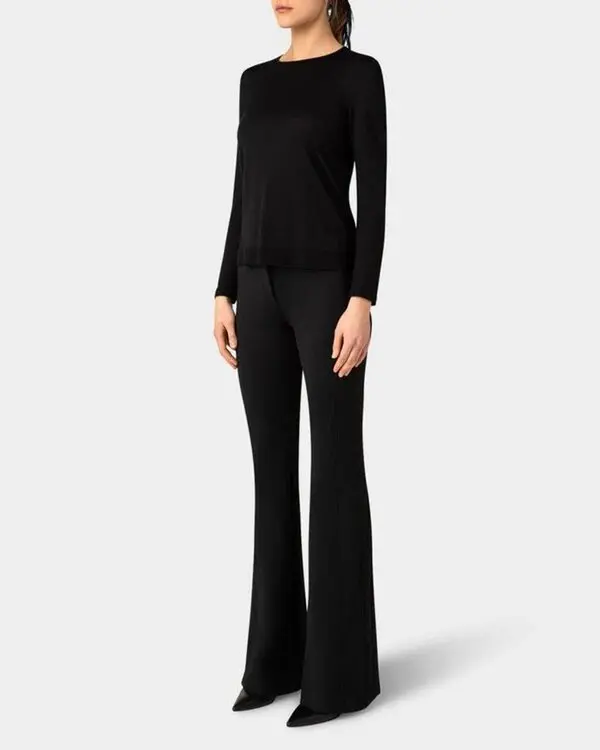 Akris Fine Gauge Cashmere Silk Sweater