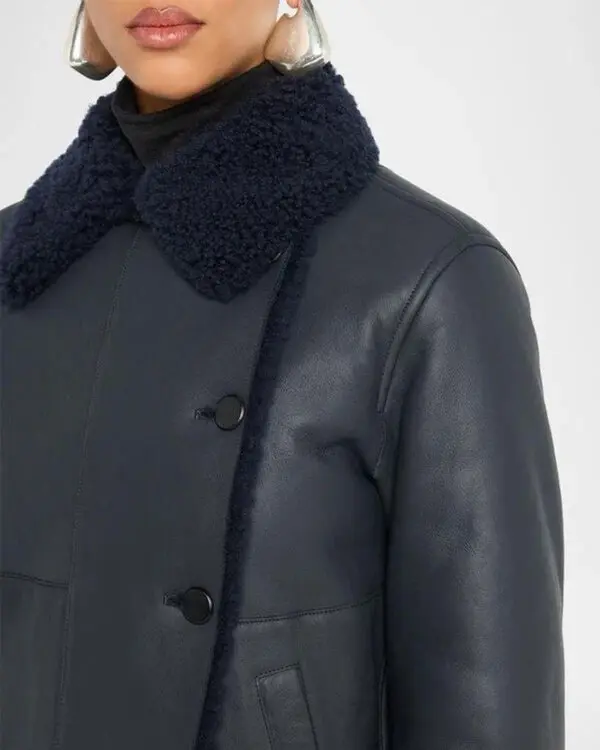 Akris Arno Lamb Shearling Jacket