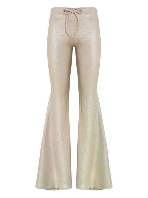 AMIR SLAMA Drawstring Flared Trousers