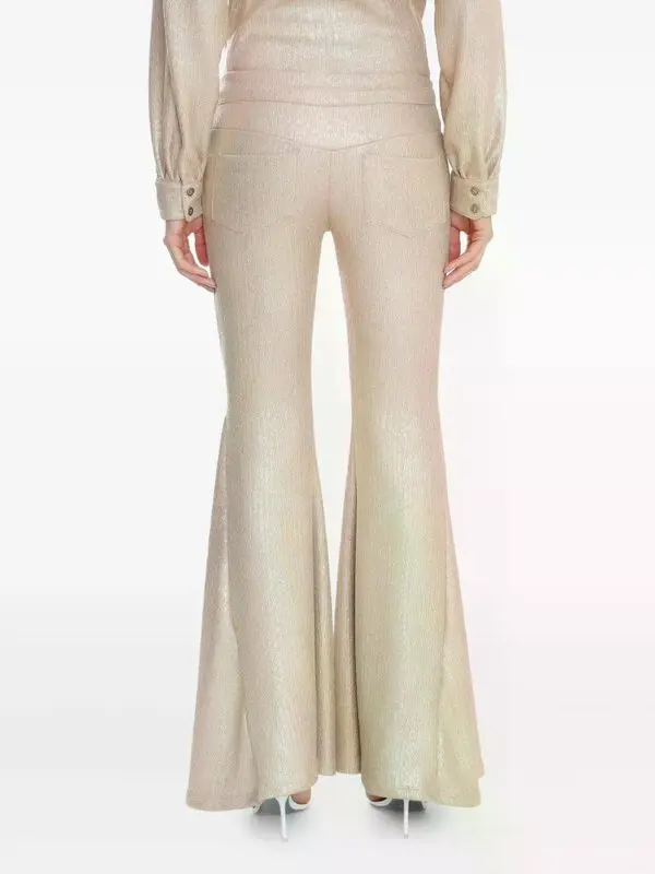 AMIR SLAMA Drawstring Flared Trousers