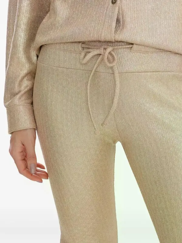AMIR SLAMA Drawstring Flared Trousers