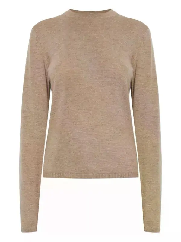 Max Mara Lightweight Cashmere Crew Neck Sweater