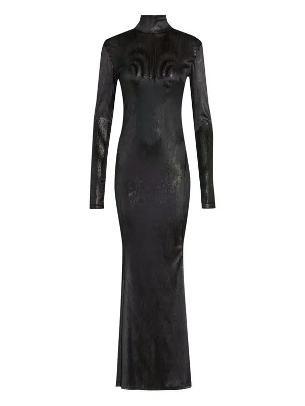 AMIR SLAMA Striped Maxi Dress