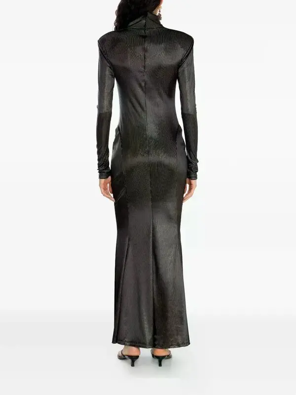 AMIR SLAMA Striped Maxi Dress