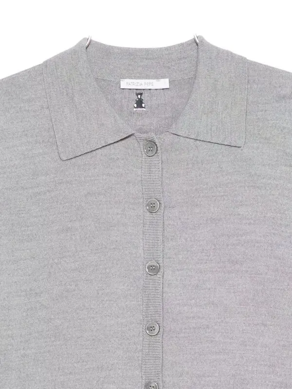 Patrizia Pepe Collared Cardigan