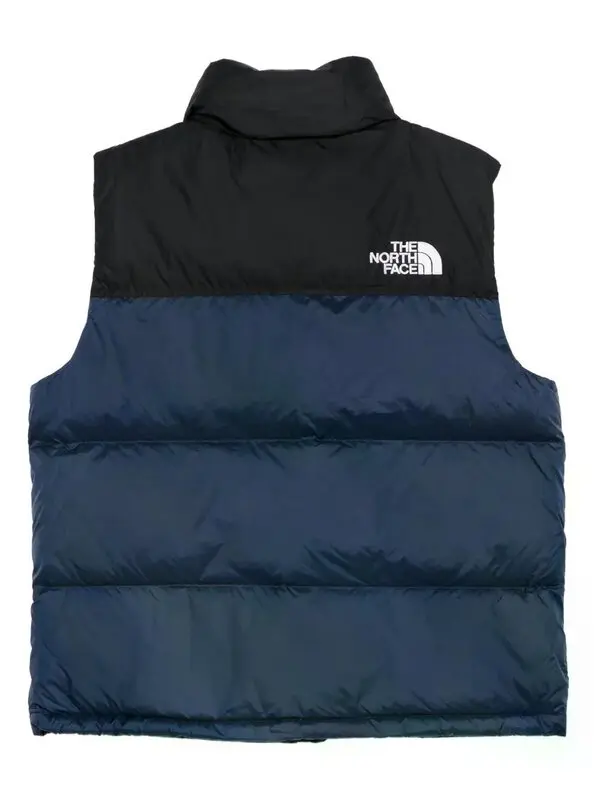 The North Face Quilted Zip-up Gilet - Blue