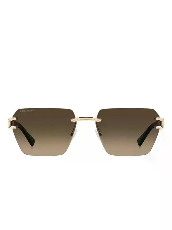 Dsquared2 Geometric Sunglasses - Black