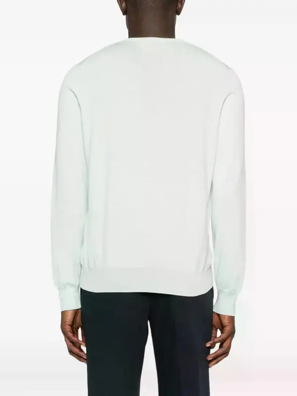 GRAN SASSO Long-sleeved V-neck Sweater