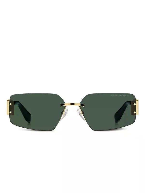 Marc Jacobs Rectangle-frame Sunglasses - Yellow