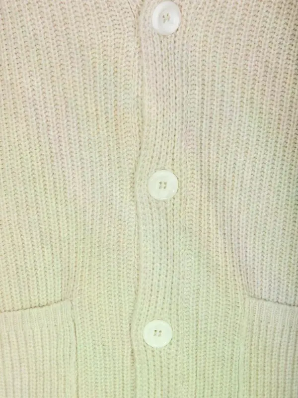 DANIELE FIESOLI Shawl-collar Pocket Cardigan - White
