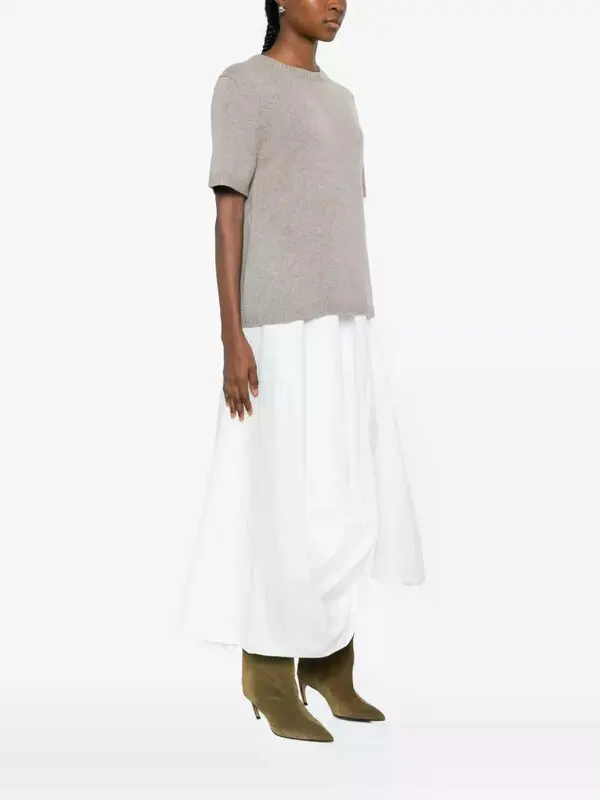 Soft Goat Oversized Knit T-shirt