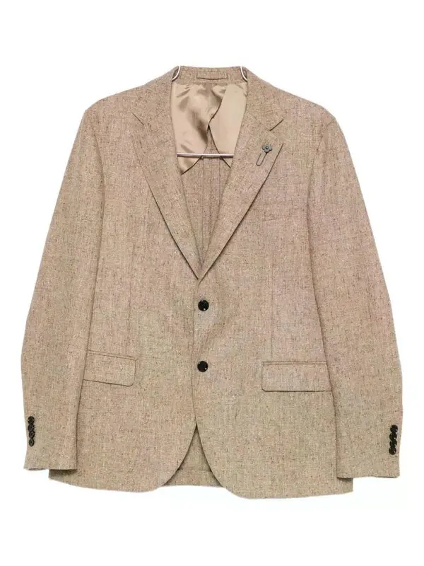 LARDINI Single-breasted Suit - Neutrals