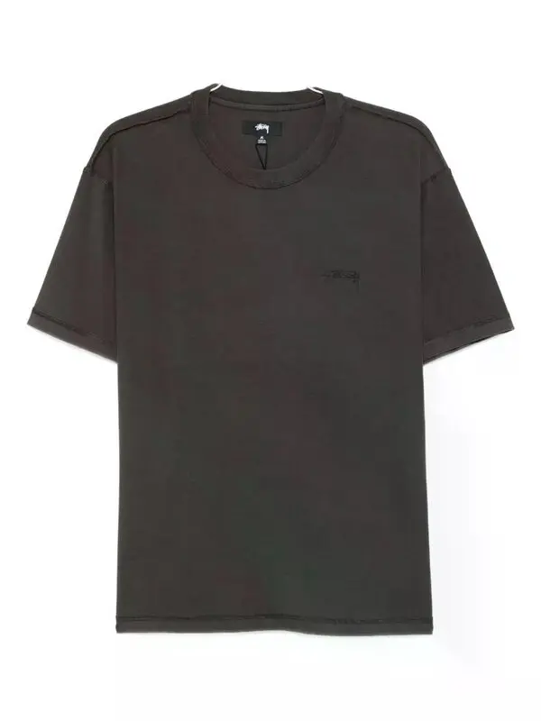 StÜssy Logo-embroidered Jersey T-shirt