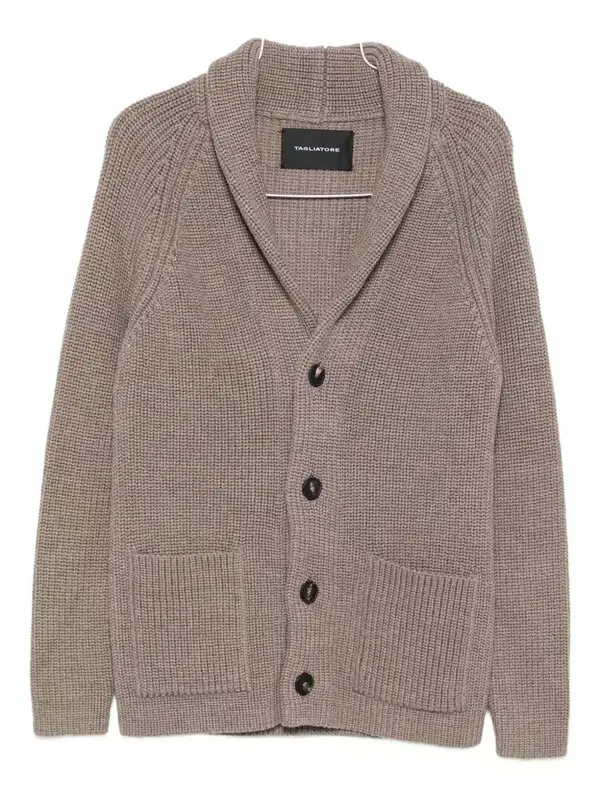 Tagliatore Shawl-collar Cardigan