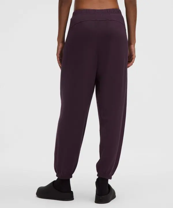 Lululemon Becalm Oversized Mid-rise Pant - Black Plum