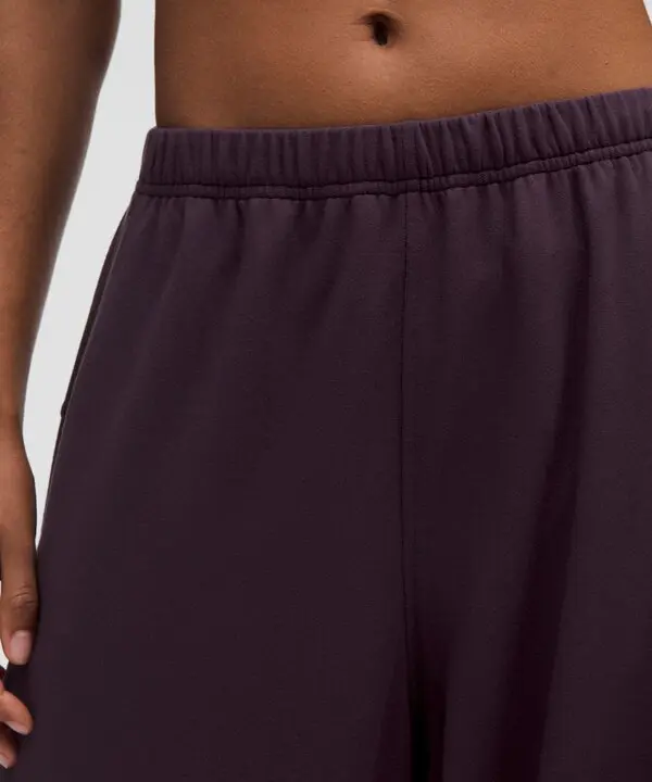 Lululemon Becalm Oversized Mid-rise Pant - Black Plum