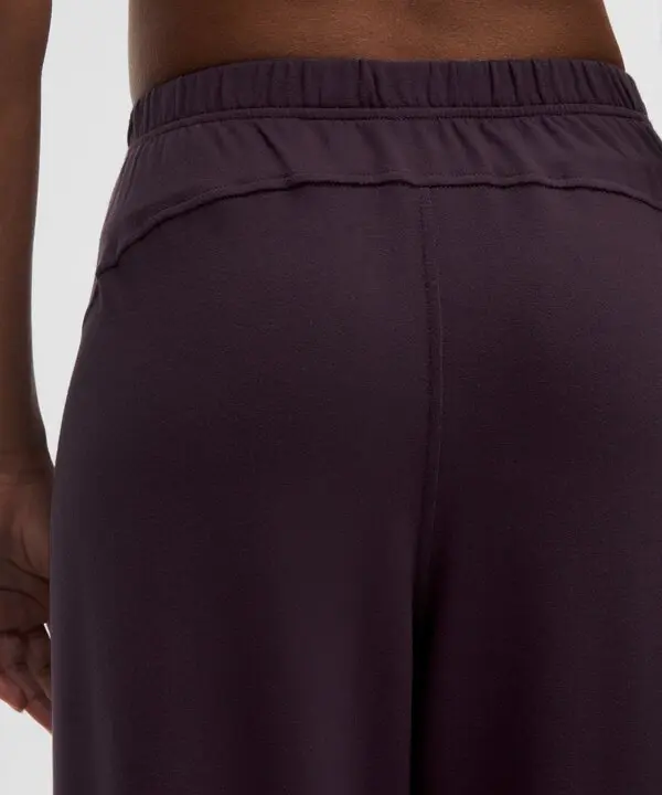 Lululemon Becalm Oversized Mid-rise Pant - Black Plum