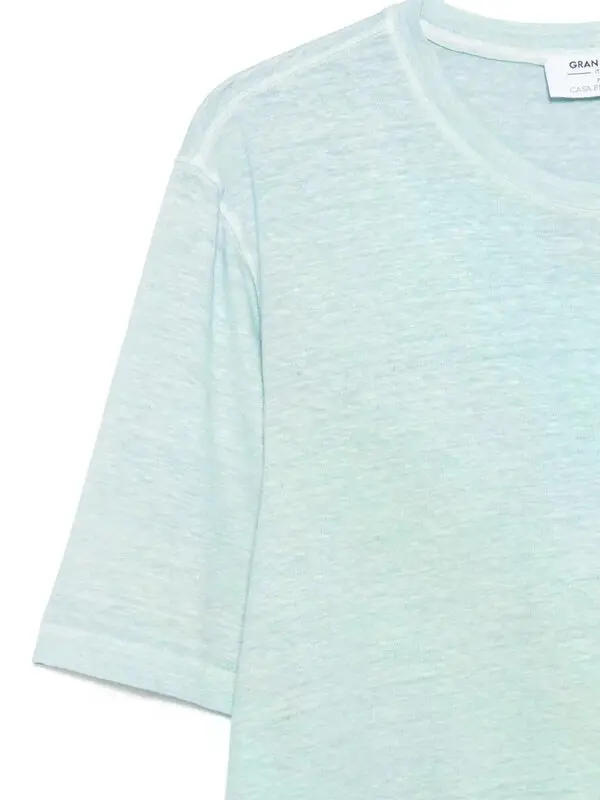 GRAN SASSO Round-neck T-shirt - Blue