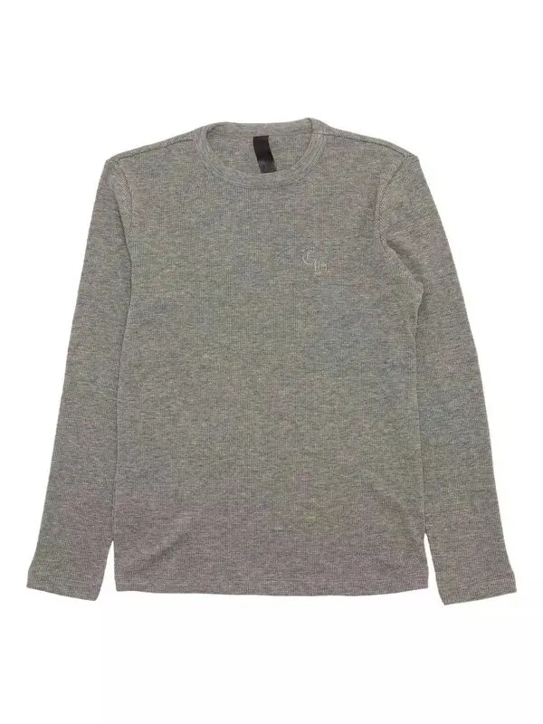 Chrome Hearts Wool Long Sleeve T-shirt - Grey