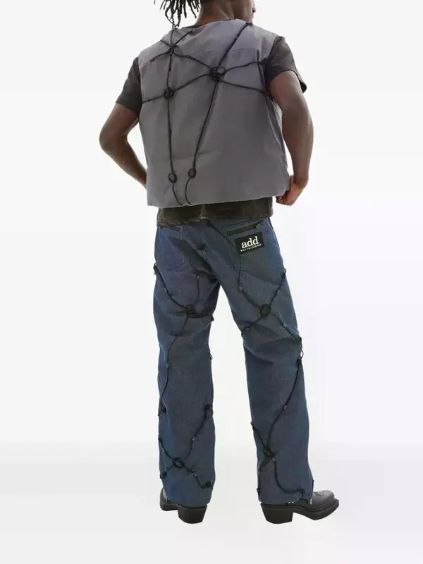 WHO DECIDES WAR Knotted Padded Vest