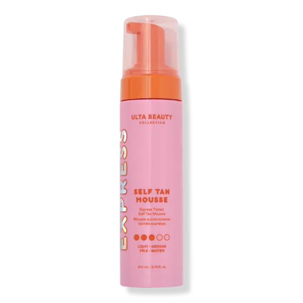 ULTA BEAUTY COLLECTION Express Tinted Self Tan Mousse In Light To Medium - One-color
