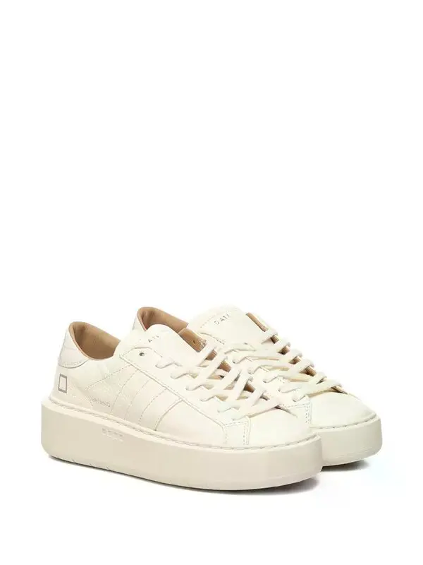 D.a.t.e. Leather Platform Sneakers
