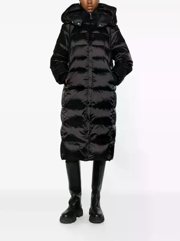 Patrizia Pepe Hooded Puffer Coat