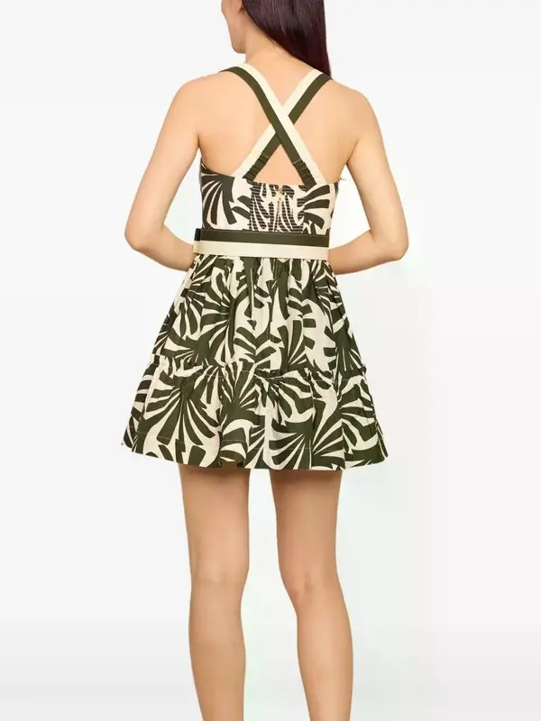 Cara Cara Geometric Print Mini Dress