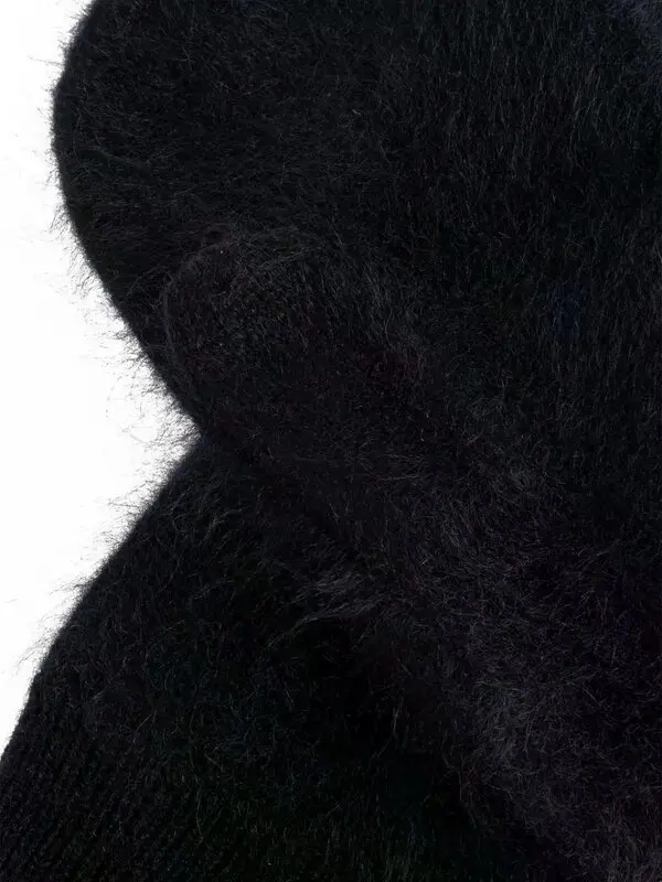 LISA YANG Cashmere Driving Gloves - Black