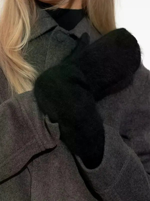LISA YANG Cashmere Driving Gloves - Black