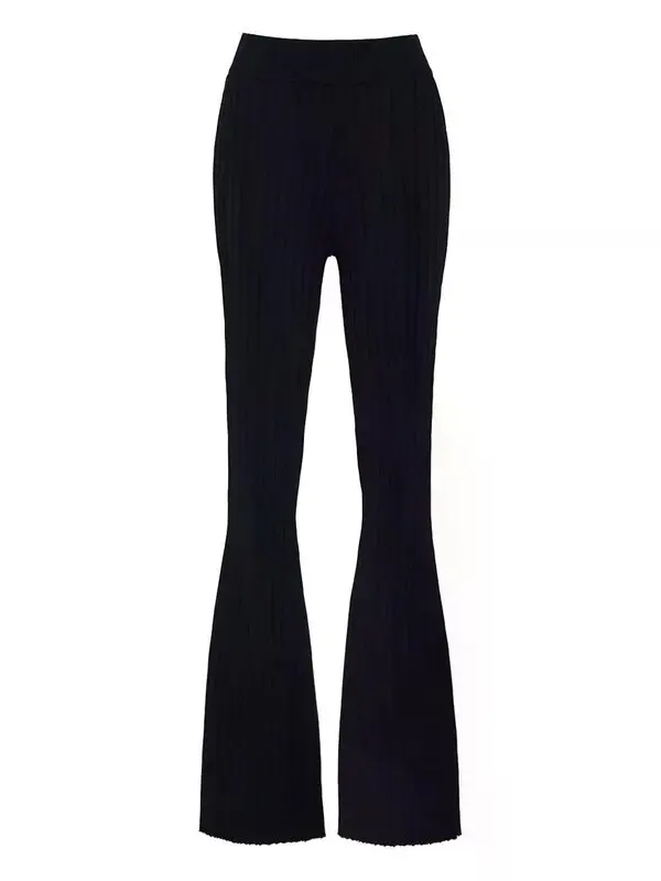 Cara Cara Ribbed Flared Trousers