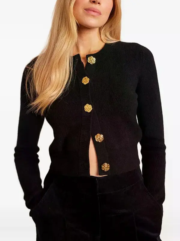 Cara Cara Ellery Ribbed Cardigan - Black