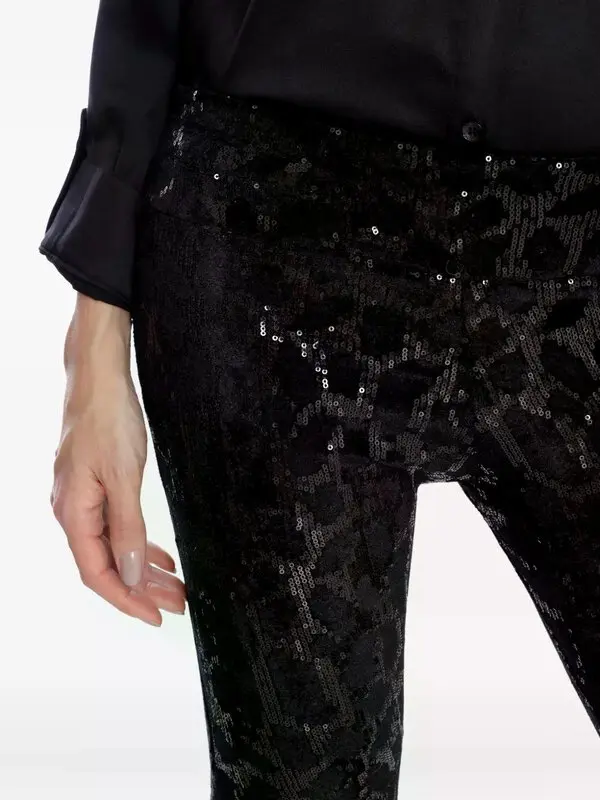 AMIR SLAMA X Astrid Sequined Trousers