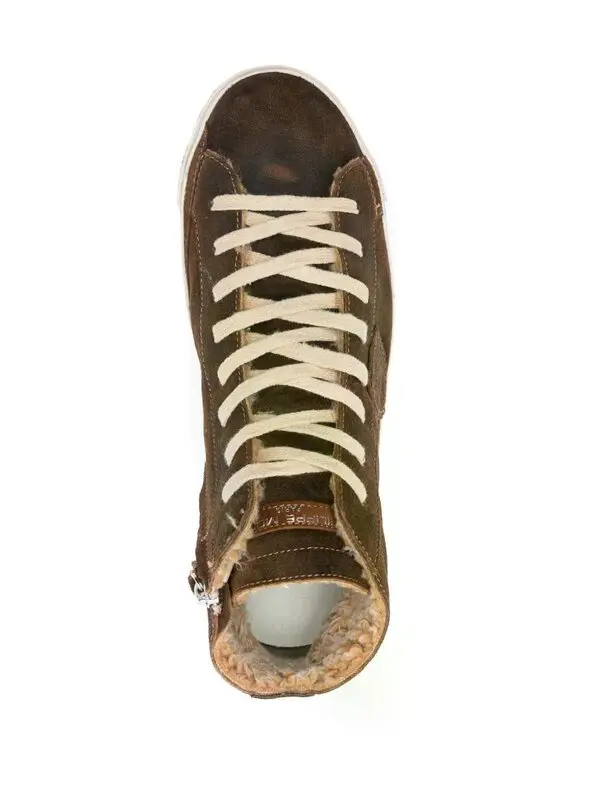Philippe Model Prsx Hi-top Sneakers - Brown
