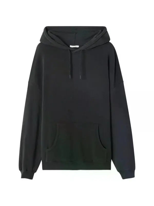 American Vintage Cotton Hoodie - Black