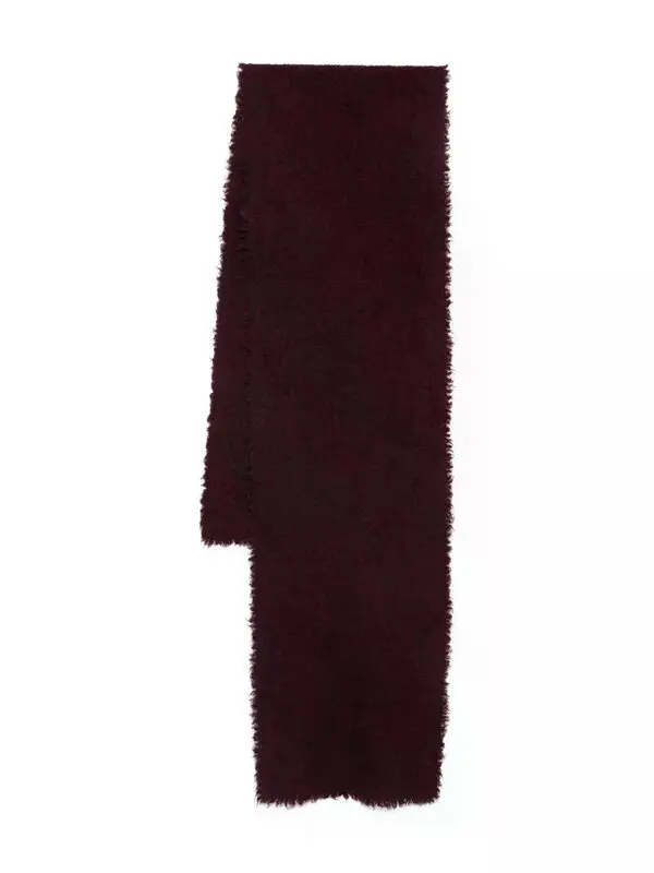Faliero Sarti Frayed Scarf - Red