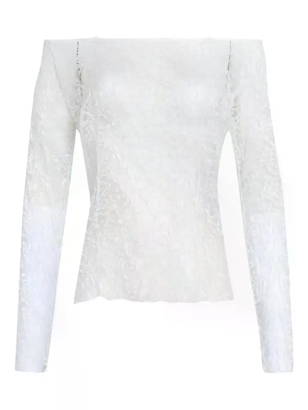 AMIR SLAMA X Astrid Lace Top