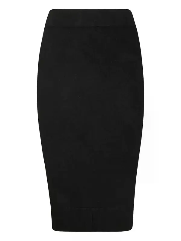 DONDUP Logo-plaque Midi Skirt