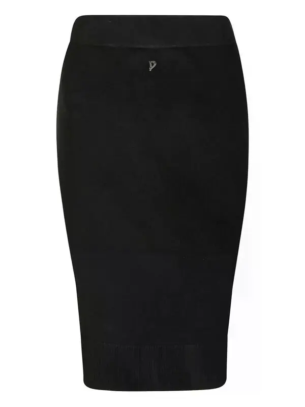 DONDUP Logo-plaque Midi Skirt