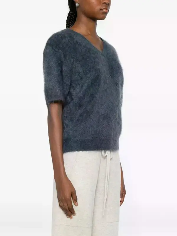 LISA YANG Brushed Knitted Top