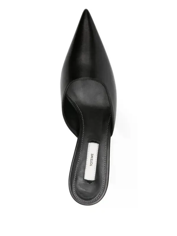 TOTEME 55mm Pointed-toe Mules