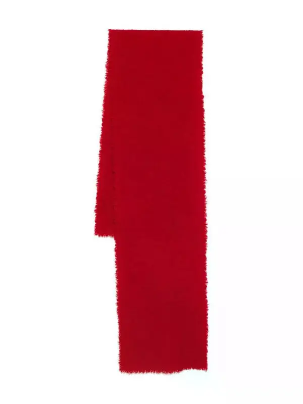 Faliero Sarti Fringed Scarf - Red