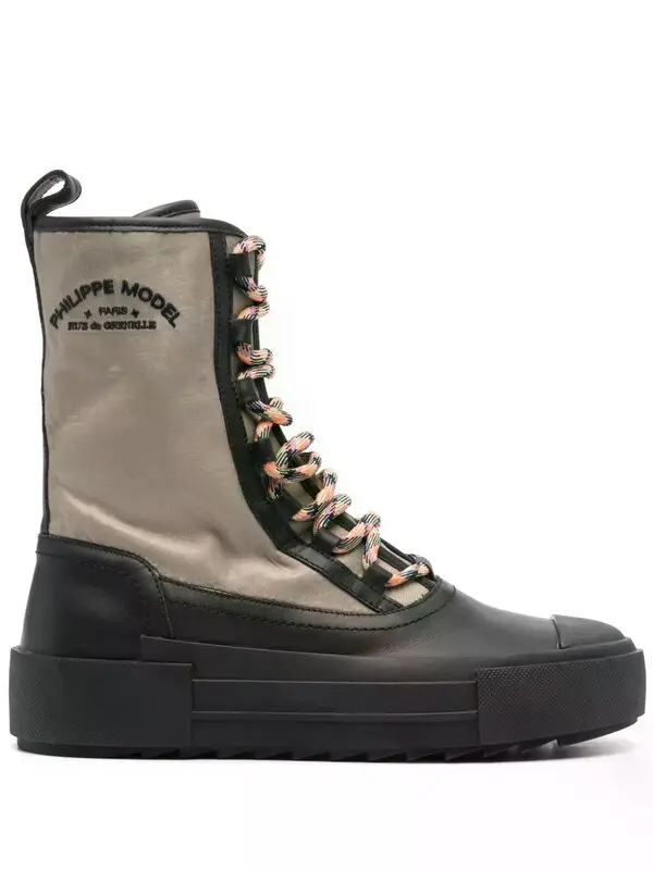 Philippe Model High Top Sneakers - Neutrals