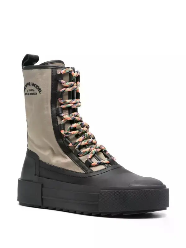 Philippe Model High Top Sneakers - Neutrals