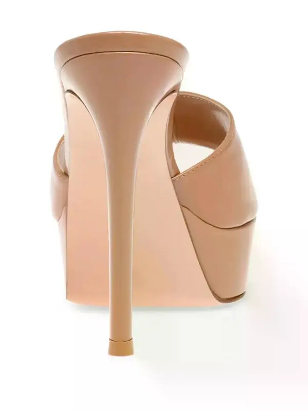 GIANVITO ROSSI 100mm Dasha Platform Pointed-toe Sandals